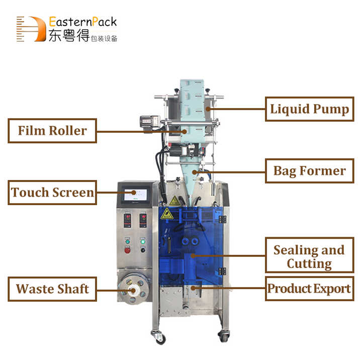 Triangle Milk Weighing Advanced Pump Granule Black Small Bag for Juice ...