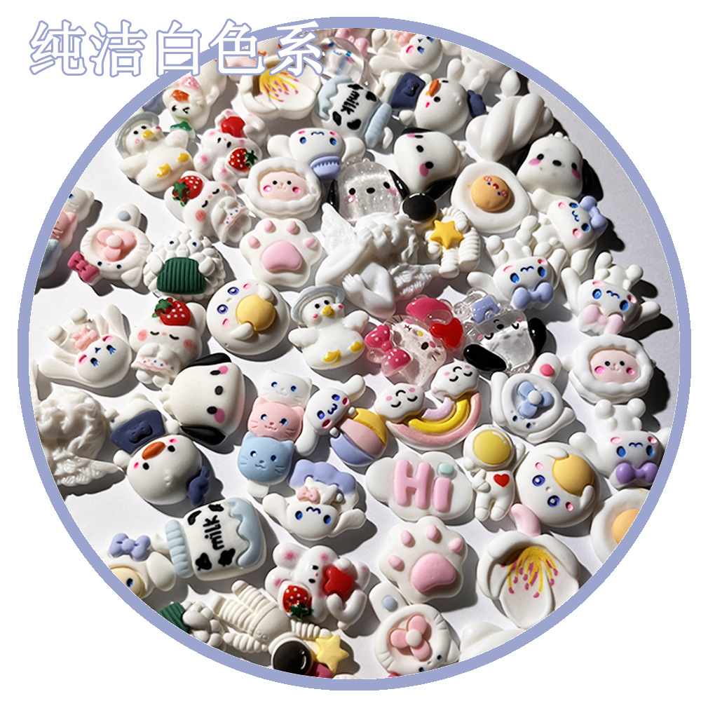 Cute Animal Plant Resin Accessories 3D Pvc Patches Mixed Color LoGO ...