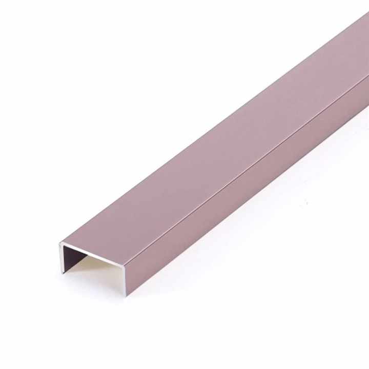 High Quality Golden Polished U Shape Aluminum Alloy Profile Channel U ...