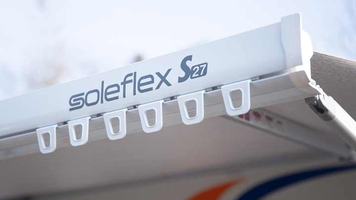 Soleflex S27 RV Awning - Durable, Side-Mounted Motorhome Accessory