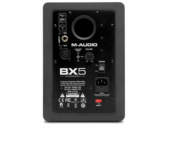 M-AUDIO BX5 Carbon Active Sound Box Speaker for Music & OEM