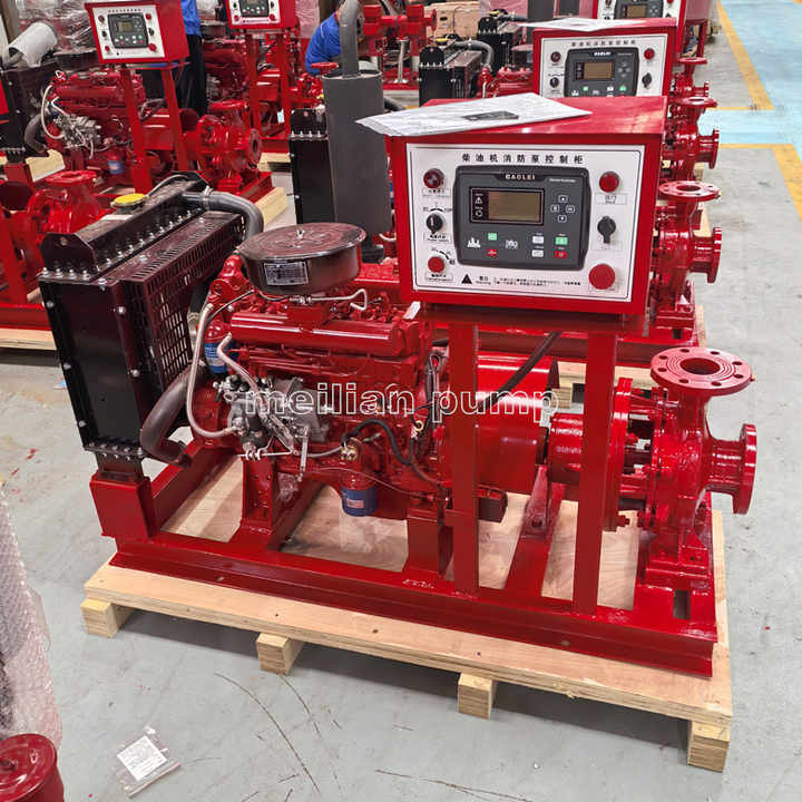 Diesel Fire Pump with Control Panel for Essential Protection
