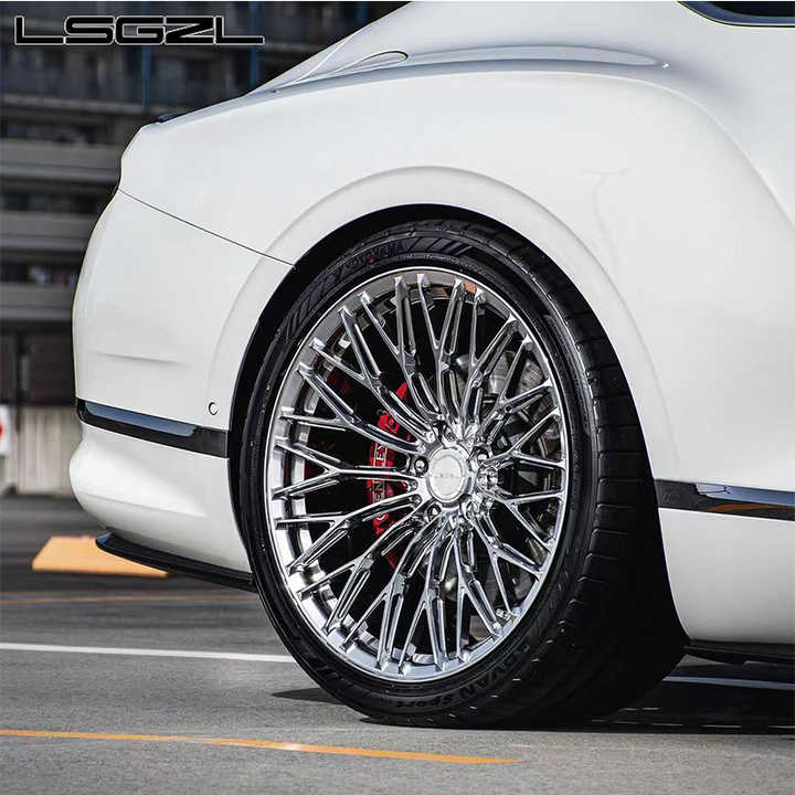 Custom Forged Deep Concave Chrome Rim for Bingley BMW Mercedes 5x114.3 ...
