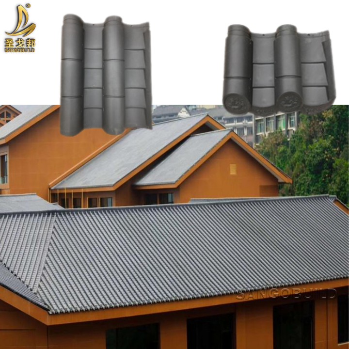 Traditional House Roofing - Durable Chinese Style Tiles