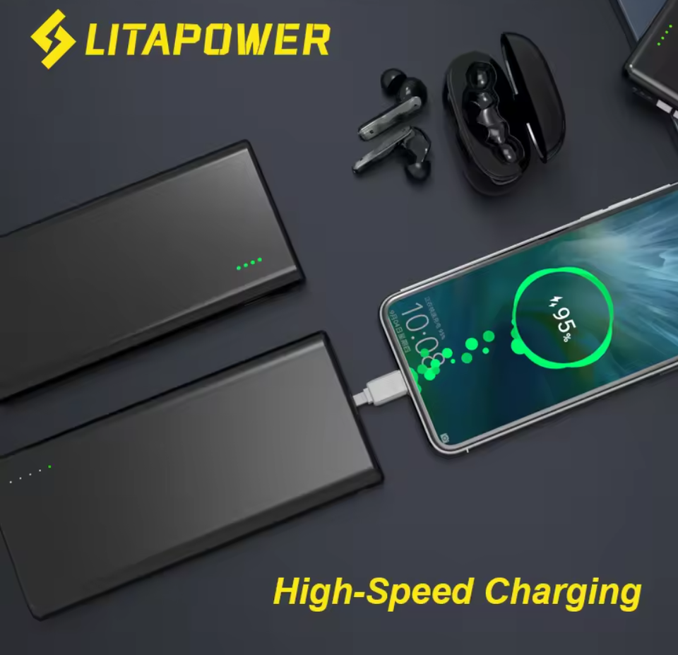Portable 6 in 1Power Bank Sharing Bank 8000mAh Powerbank Docking ...