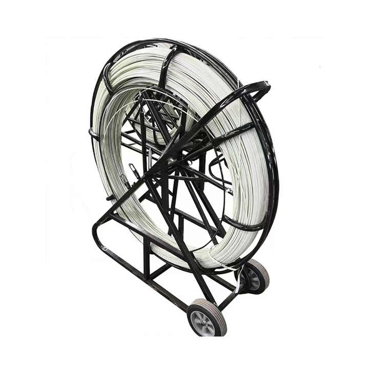 300m Fiberglass Pipe Duct Rod Cable Laying Cleaning Snake Rodder 500m ...