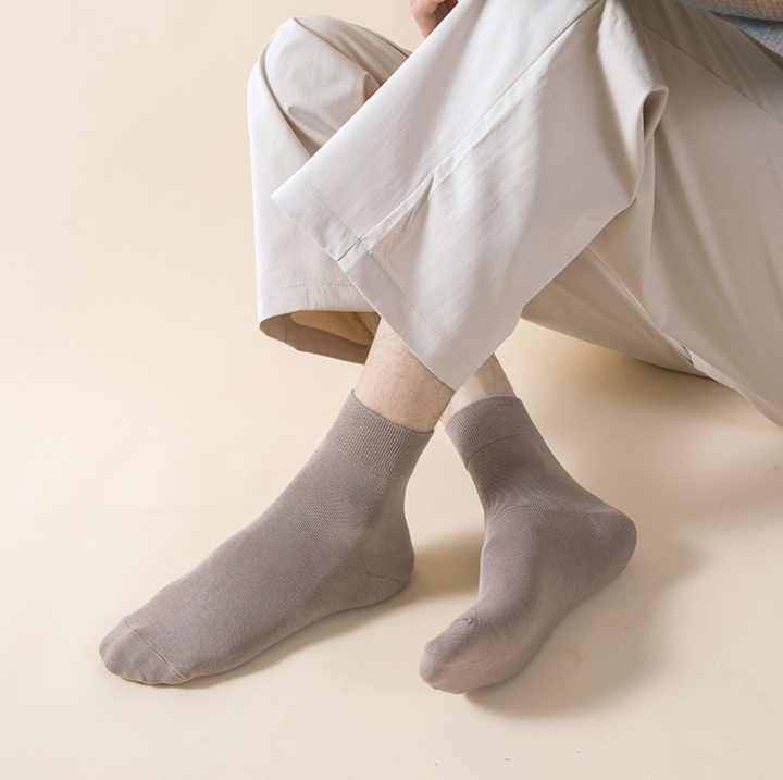 TA women's mid length socks, retro autumn and Japanese winter pile ...