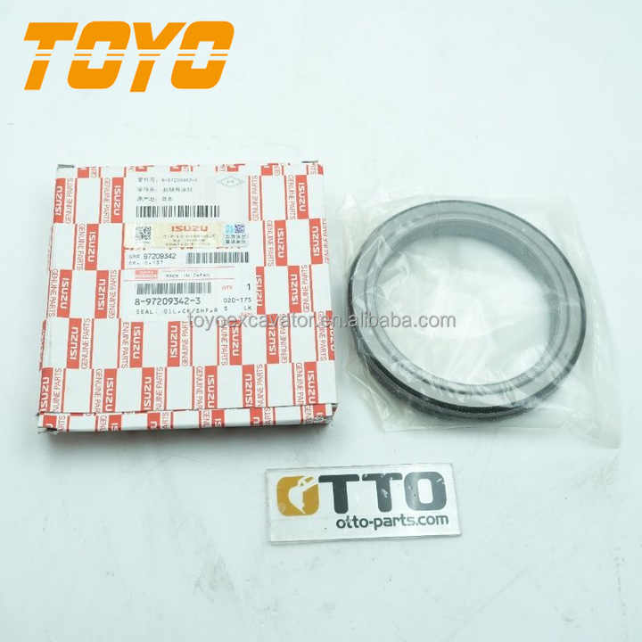 Excavator 4HK1 6HK1 Crankshaft Rear Oil Seal ZAX200-3 ZAX330-3 8 ...