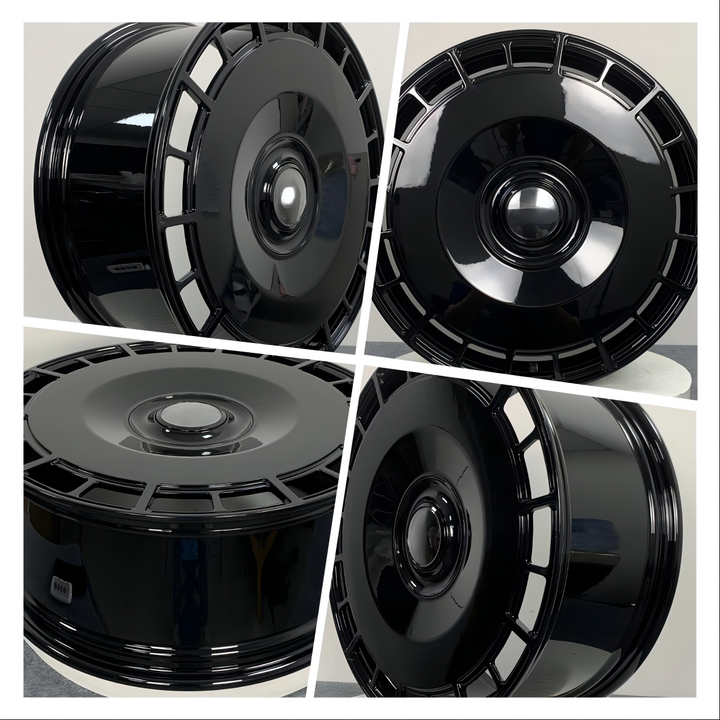 Wholesale High Strength Forged Custom Rims - Black Alloy