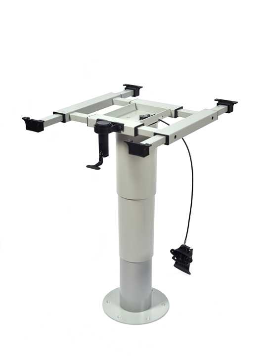 Affordable Silver Gray Aluminum Lifting Table Leg for Camper