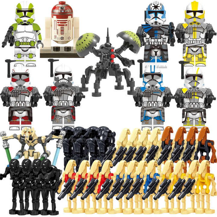 Block Sets ARC Clone Trooper Minifigs - Space Wars Toys