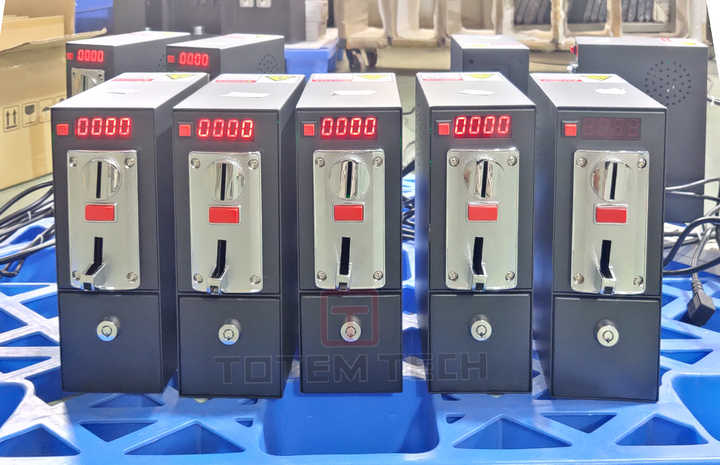 Multi Coin Acceptor Controller Timing Controller Box Coin Operated ...