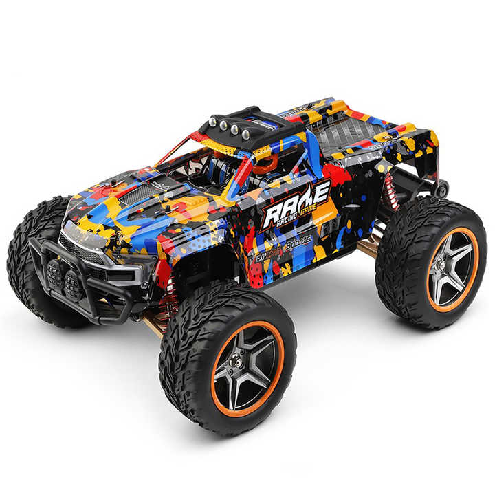 WLtoys 104016 RC Car Brushless 1:10 55KM/H High Speed 4WD Off-Road Racing Radio Control Toys ...