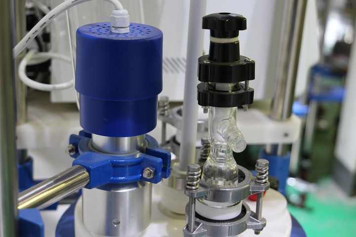 Automatic Controller Jacketed Glass Reactor with Ultrasonic Machine ...