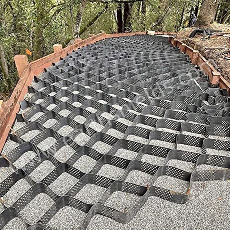 HDPE Geocell Plastic Retaining Wall Strengthening - Dajin