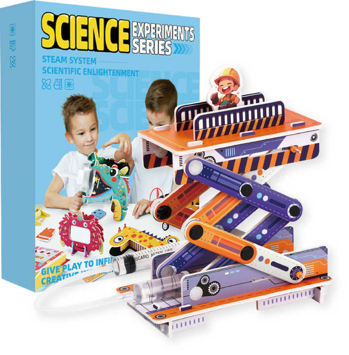 Diy Hydraulic Lifting Platform Assembly Stem Student Physical Science ...