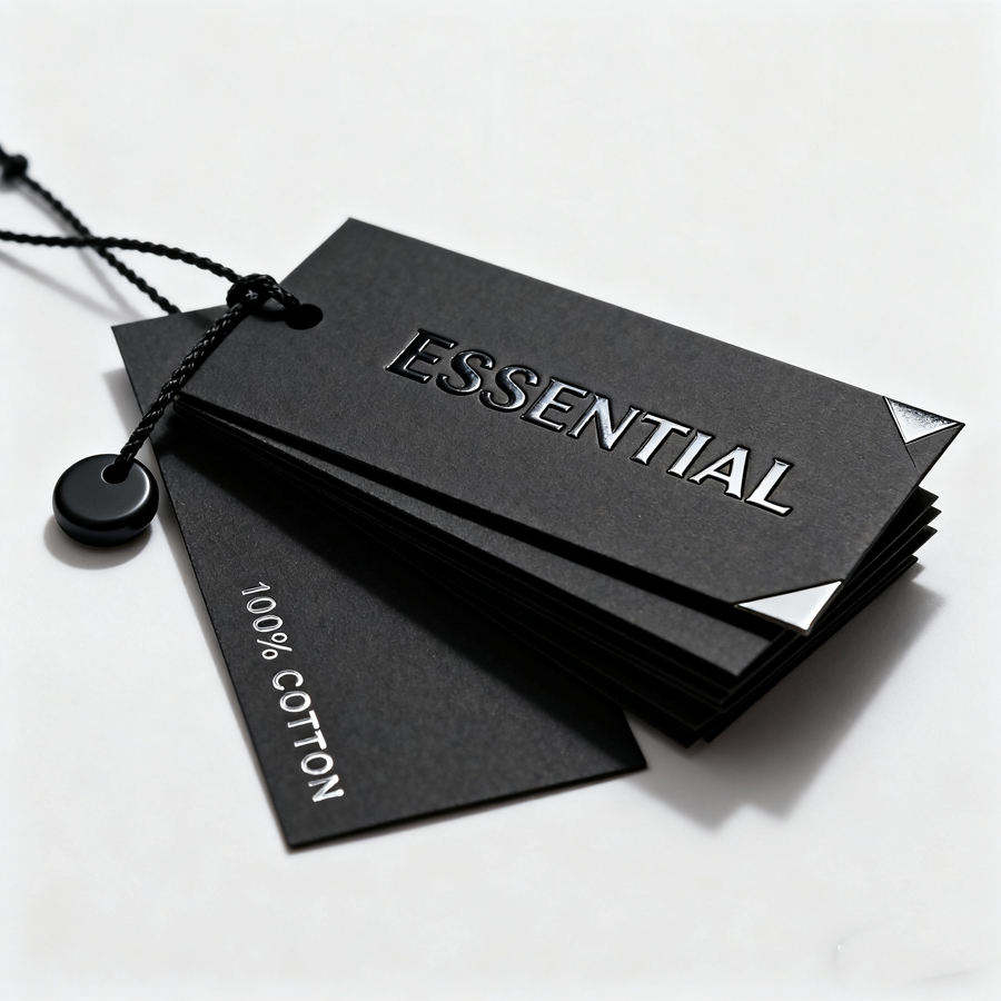 Custom Clothing Care Labels Washable Printed Logo Garment Tags Soft ...