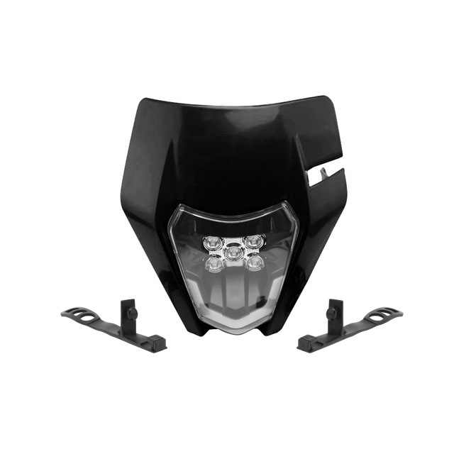 Motorcycle LED Headlight Headlamp Head Light Supermoto Fairing for KTM ...