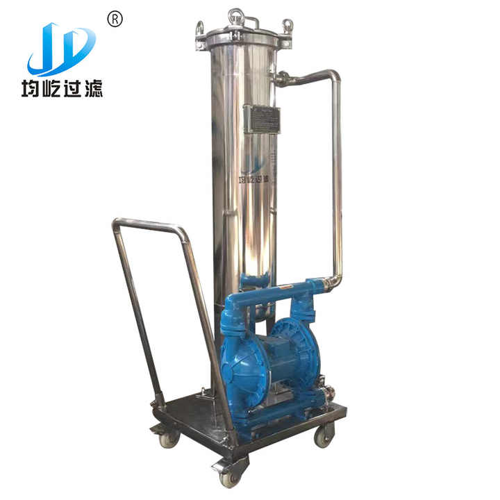 Portable Bag Filter Housing Impurity Filtration Single Bag Filter for ...