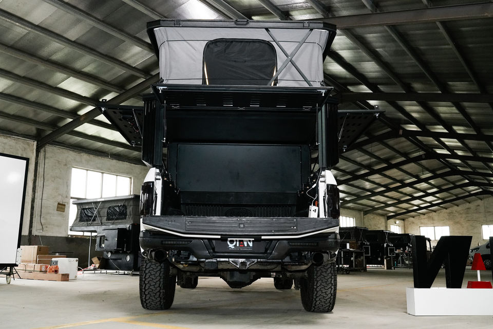 TP06W Truck Bed Camper Shell Truck Camper pop up Expedition Truck ...