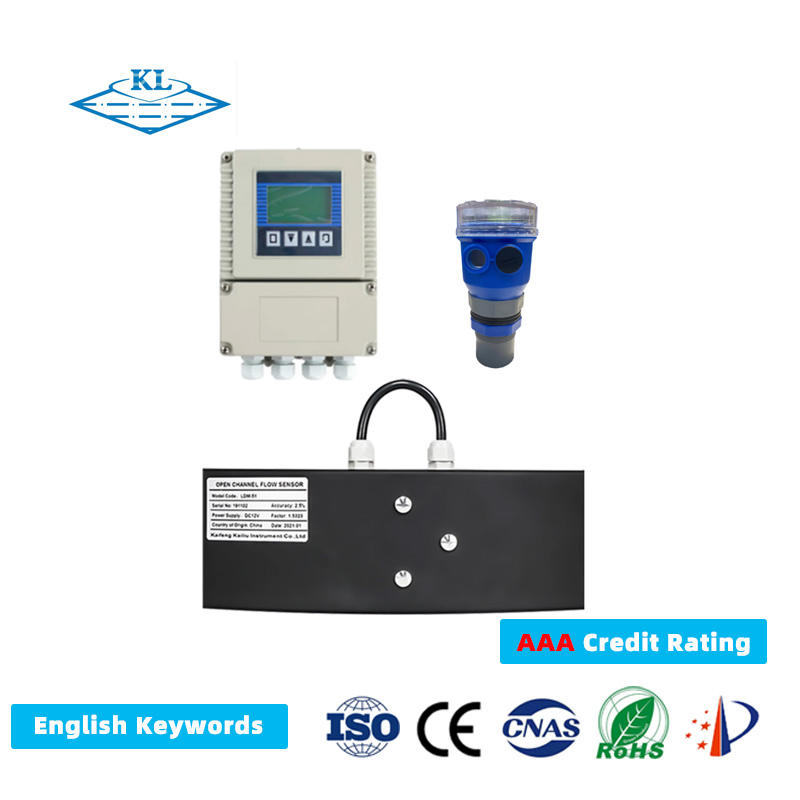 Electromagnetic Open Channel Flow Meter for Non-contact Wastewater Flow ...
