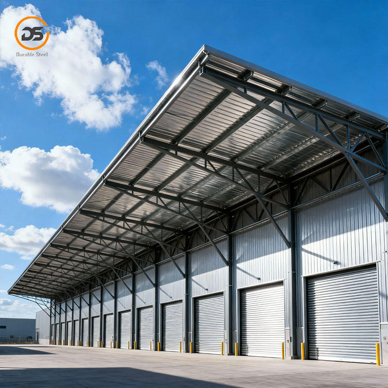 High Load Capacity Large Prefab Steel Warehouse Prefabricated Steel ...