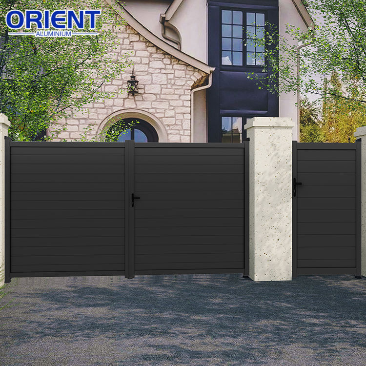 Solar Gate Motor Sliding Gate Opener Aluminum Gates Driveway Automatic ...