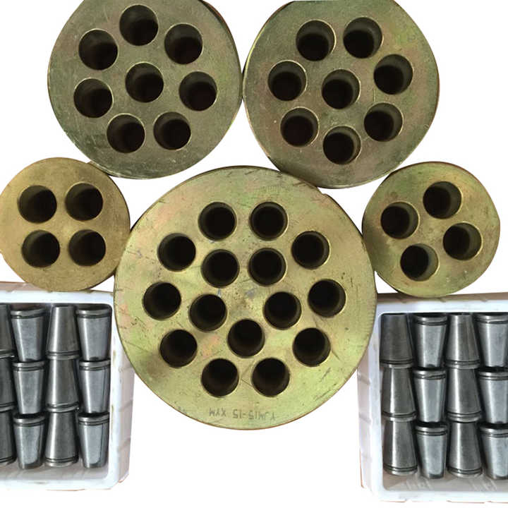 Prestressed Concrete Post Tensioning PT Anchor Head and Wedge| Alibaba.com