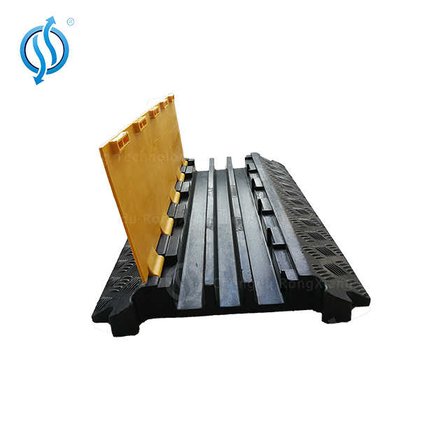 Flexible Rubber Ramp Protector 2 Channel Cable Bridge| Alibaba.com