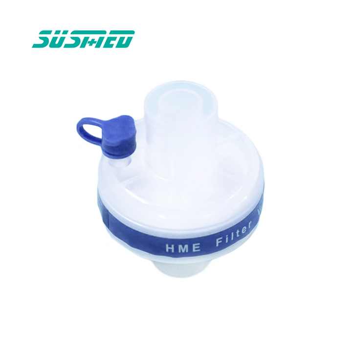 Disposable Medical Tracheostomy HME Breathing Filter
