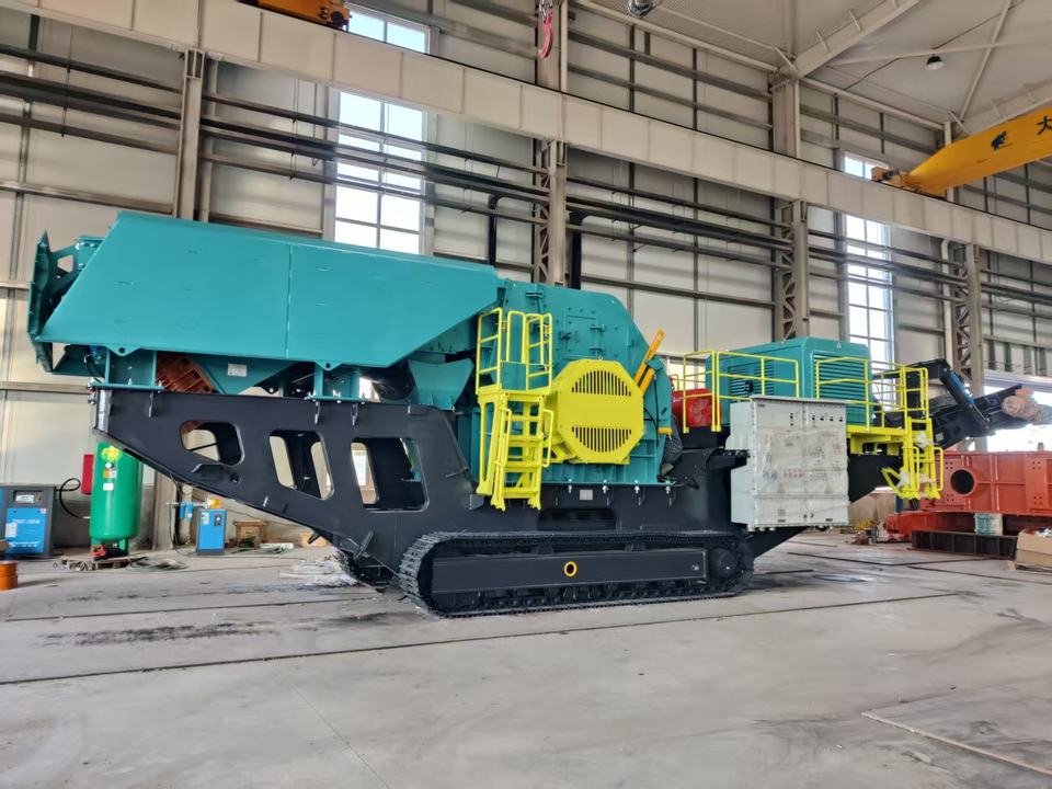 Smart Remote-Controlled Crawler Mobile Jaw Crusher Heavy Duty Tracked ...