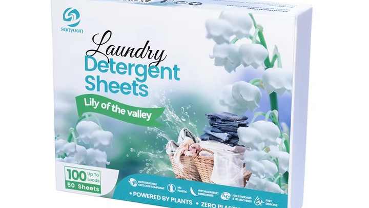 Eco-friendly Laundry Detergent Sheets - 100 Loads