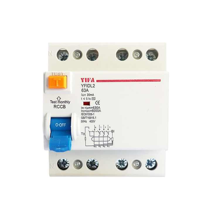 Electrical Circuit Breakers Mcb 400v 63a Rccb Miniature Circuit Breaker ...