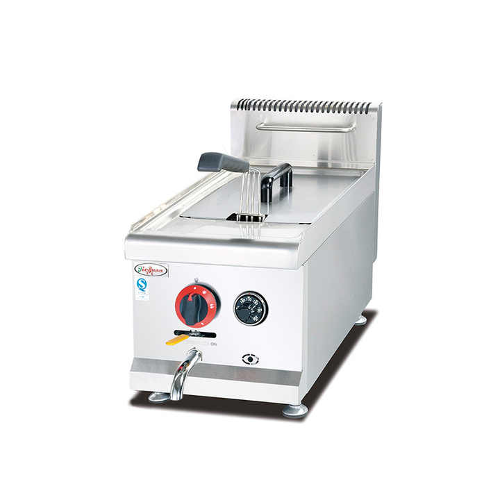 Stainless Steel French Fries Machine 2 Tank 2 Basket Commercial Potato ...