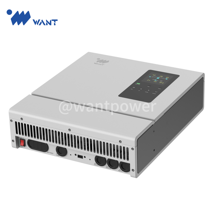 High Efficiency 6kW Hybrid Solar Inverter 48V for Residential Power ...