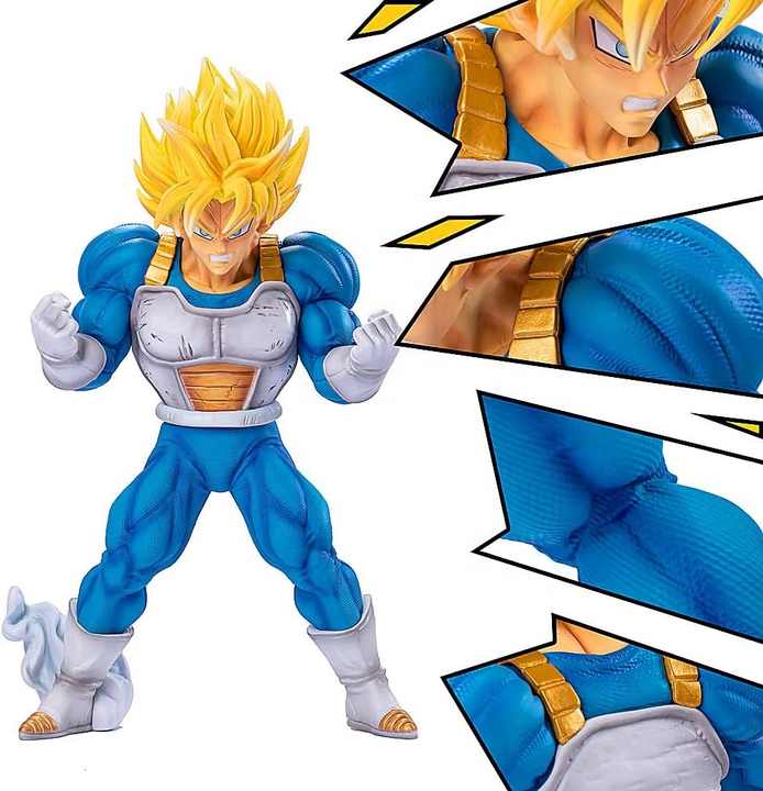 26cm DBZ Anime Muscle Son Goku PVC Model New Condition Action Figure ...