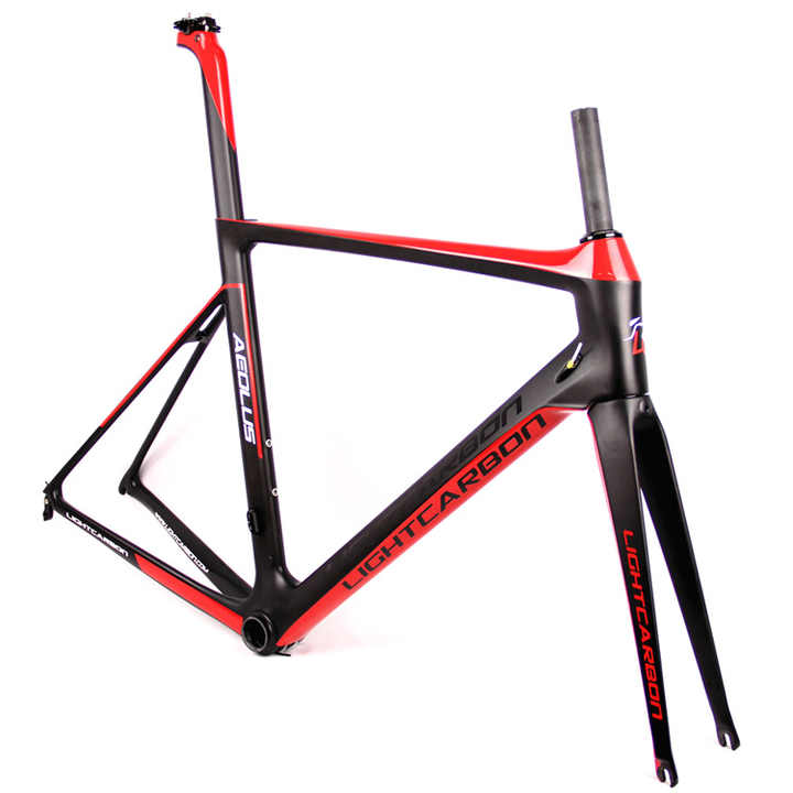Lightcarbon Carbon Road Bicycle Frame - Aero & Durable
