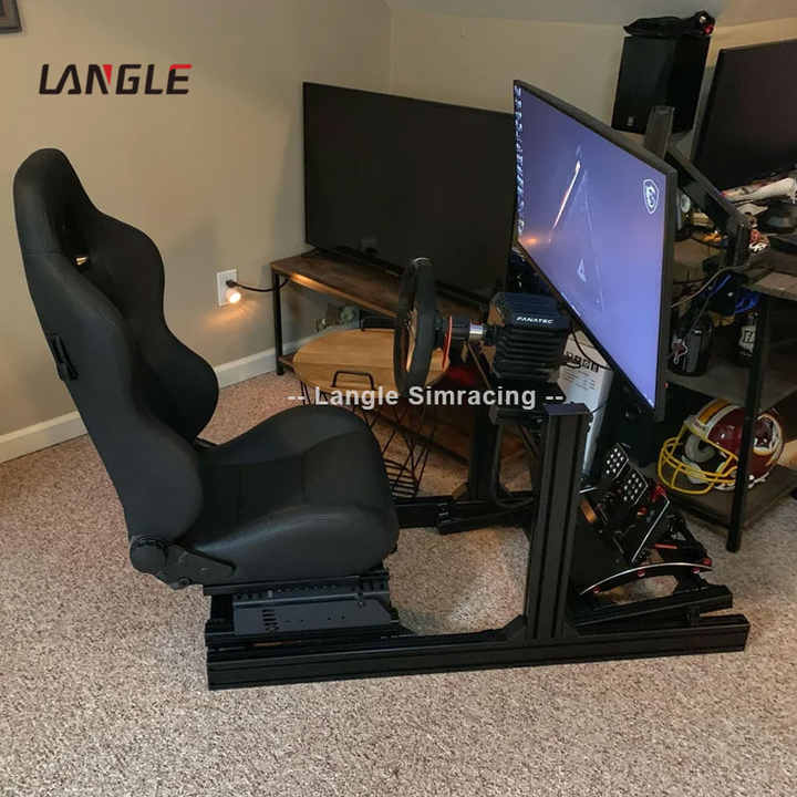 Aluminum Sim Racing Cockpit - Durable & Versatile Bracket