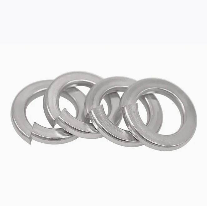 DIN127 SS304/316 Spring Lock Washers | A2-70 M10 M12 Stainless Split ...