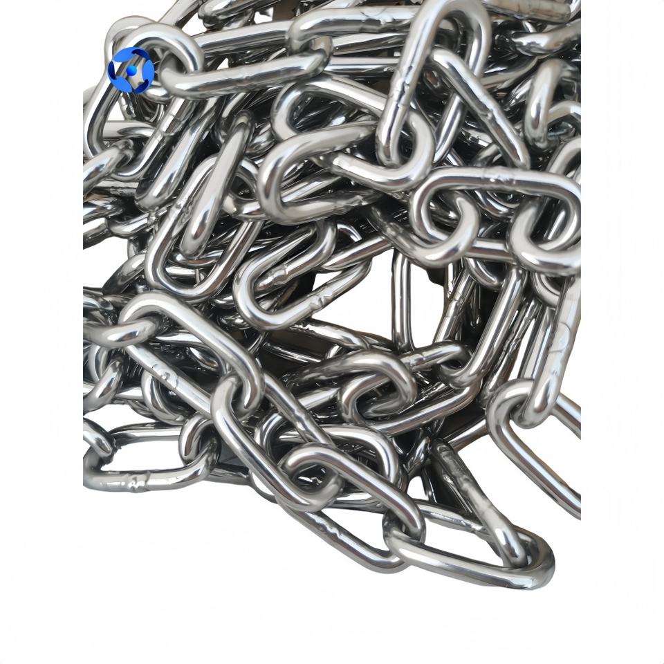 3mm Galvanized Link Chain / Galvanised Chain Link - Durable Galvanized ...