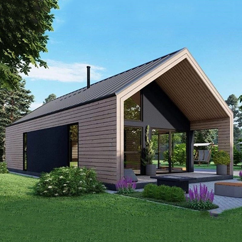 Customised Light Steel Villa Prefabricated House with Waterproof ...