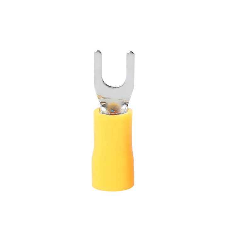 SV5.5-4 12-10AWG Pre Insulated Fork Terminals Connector Yellow