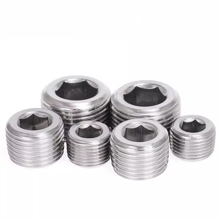 All Size NPT Male Thread 304 Stainless Steel Hexagon Hex Socket End Cap ...