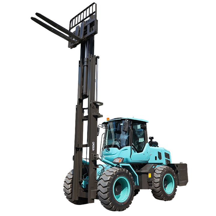 All Rough Terrain 4x4 Driving Steering Telescopic Handler 4 Ton Small ...