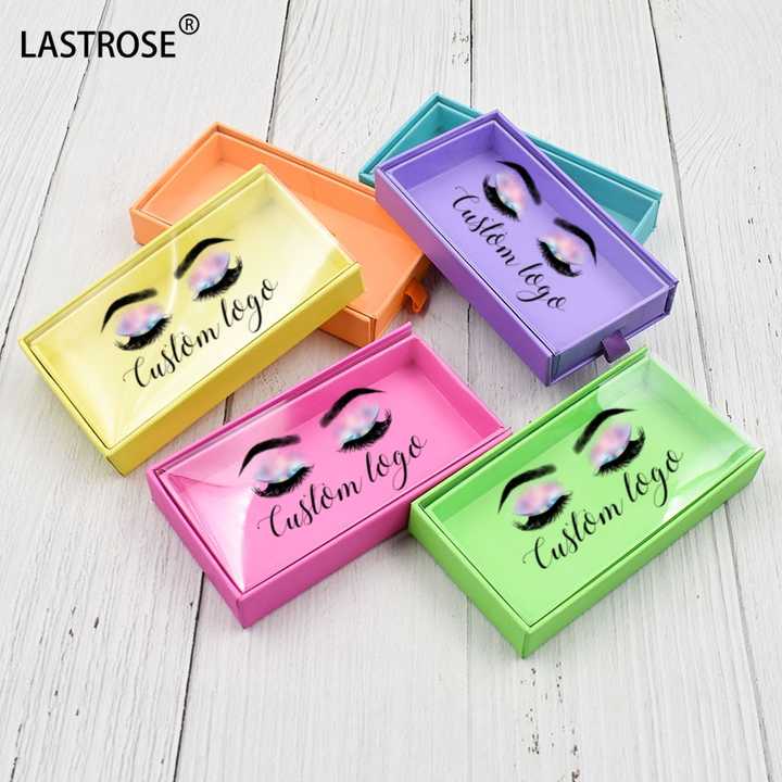 Lashbox Luxury Nude Pull Out Eyelash Box Lash Packaging Drawer Boxlash ...