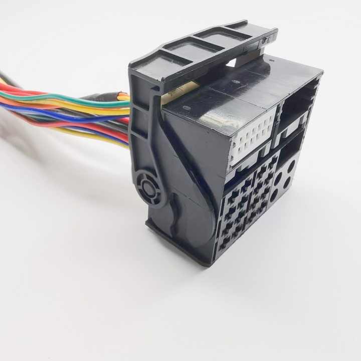 Custom Auto Wire Harness ISO Car Radio Connector 16 20 32 40 52 Pin RCA ...