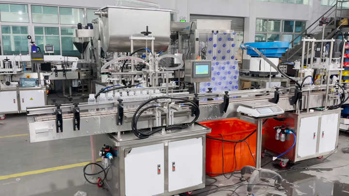 industrial soap mixer automatic liquid paste filling packaging sealing ...