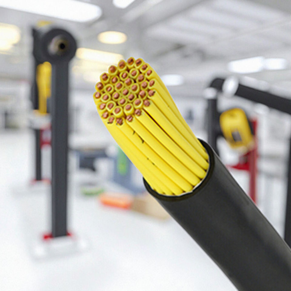 Flexible Shielded Servo Motor Connection Cables for Servo Drives, CNC ...