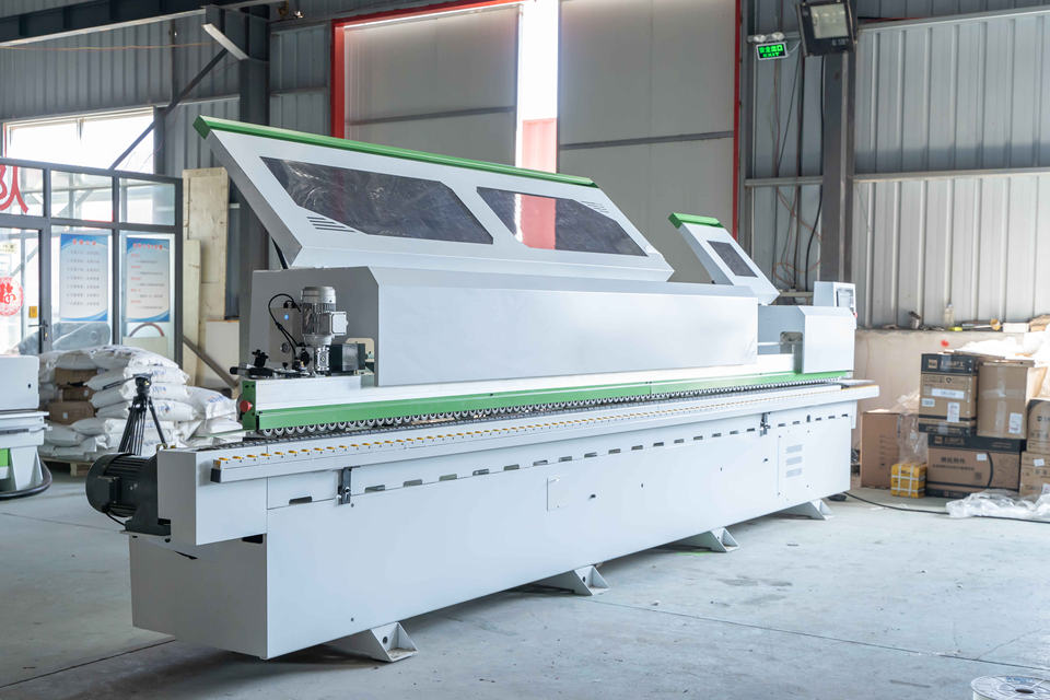 PVC MDF Drilling Edge Banding Machine Automatic Edgebander Corner ...