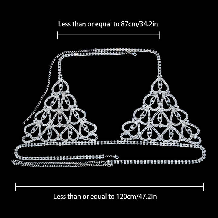 Brave Light Stonefans Luxury Jewelry Underwear Crystal Body Chain ...